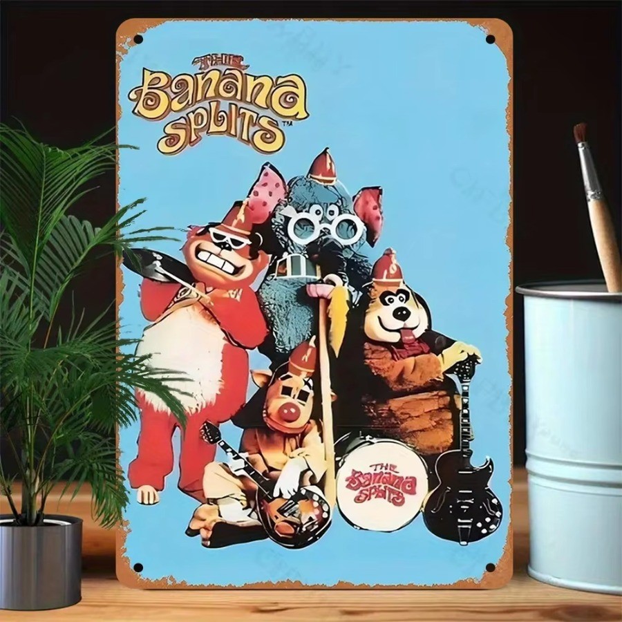 Limited Time OfferVintage Banana Splits Cartoon Metal Wall Art Retro ...