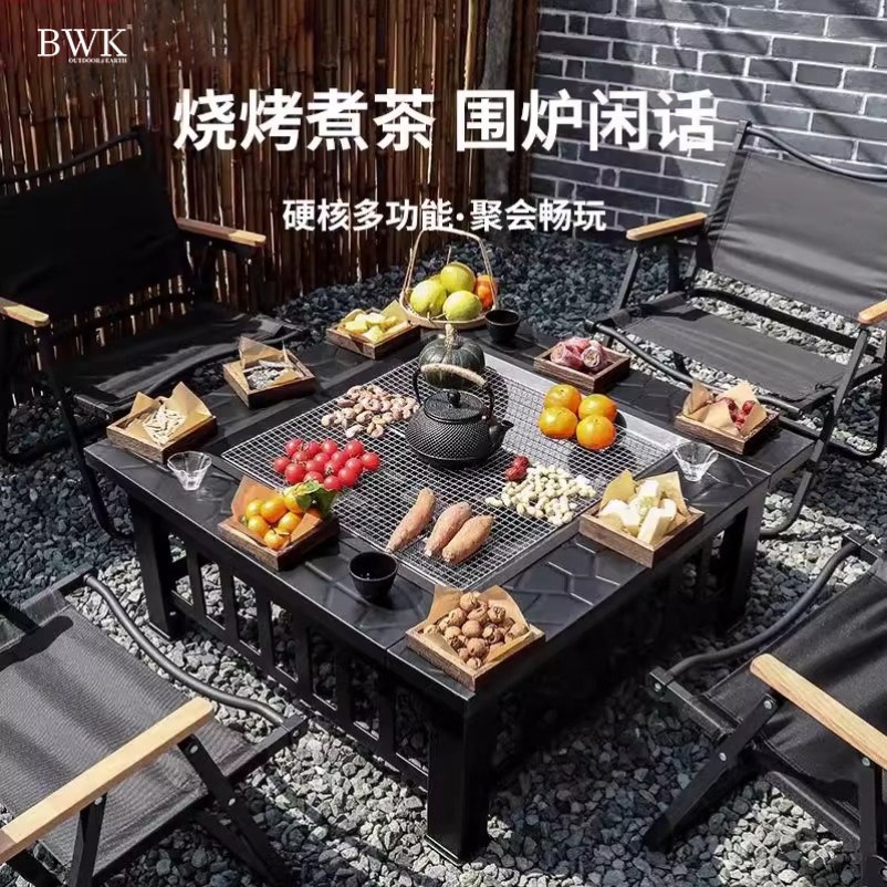 German Tea Brewing Stove Set for Home Indoor BBQ Table Outdoor Heating ...