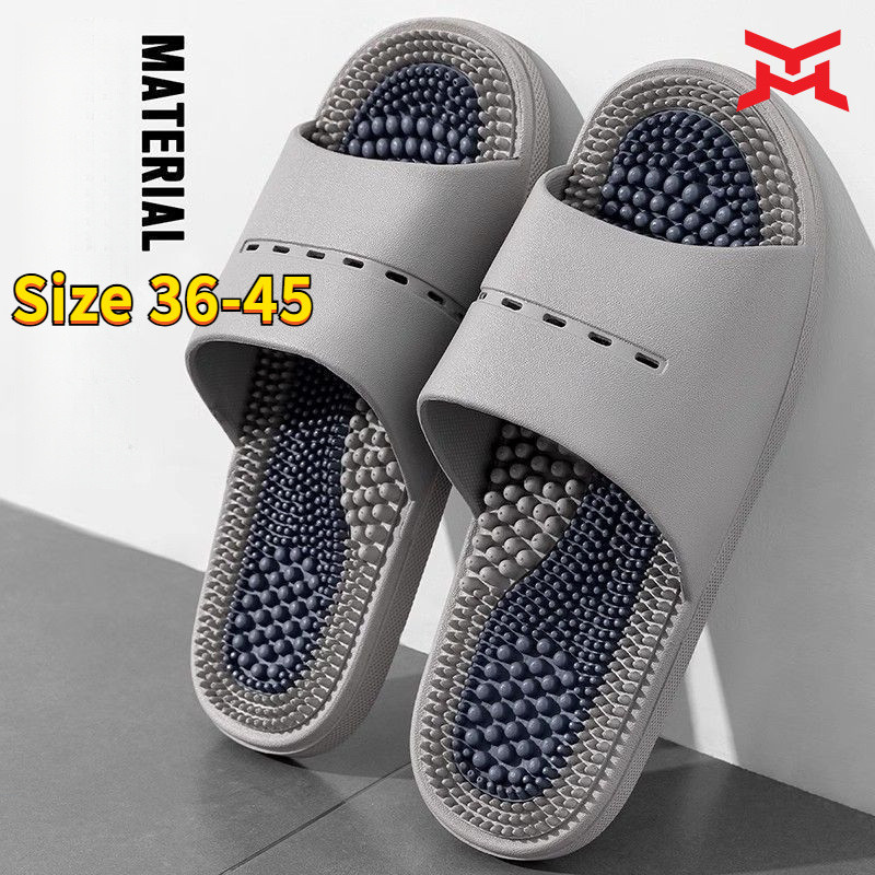 Massage Slippers Men 2025 Non-Slip Indoor Home Foot Acupoint Bathroom ...