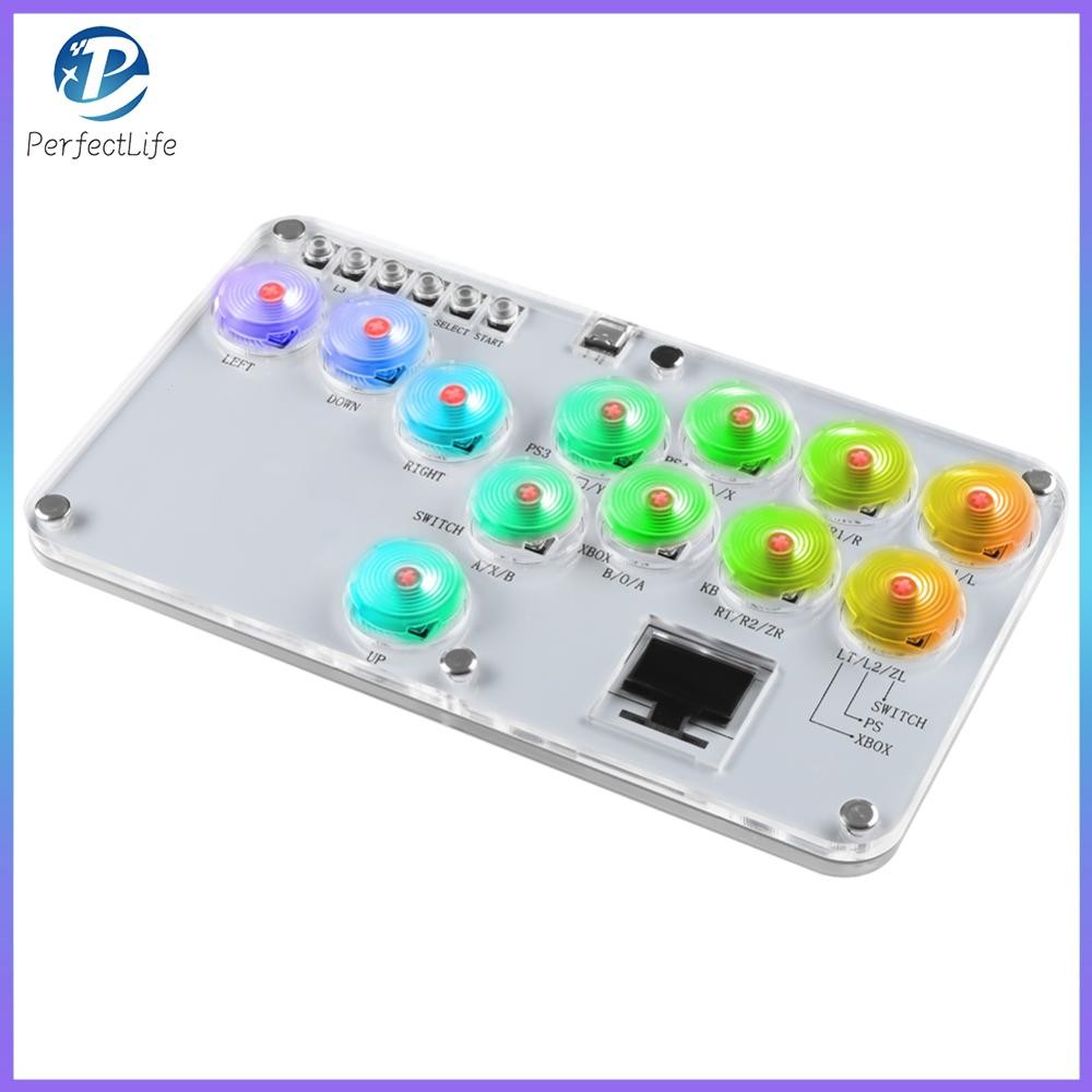 sportfront Arcade Joystick Arcade Fightstick Stickless Arcade Stick for ...