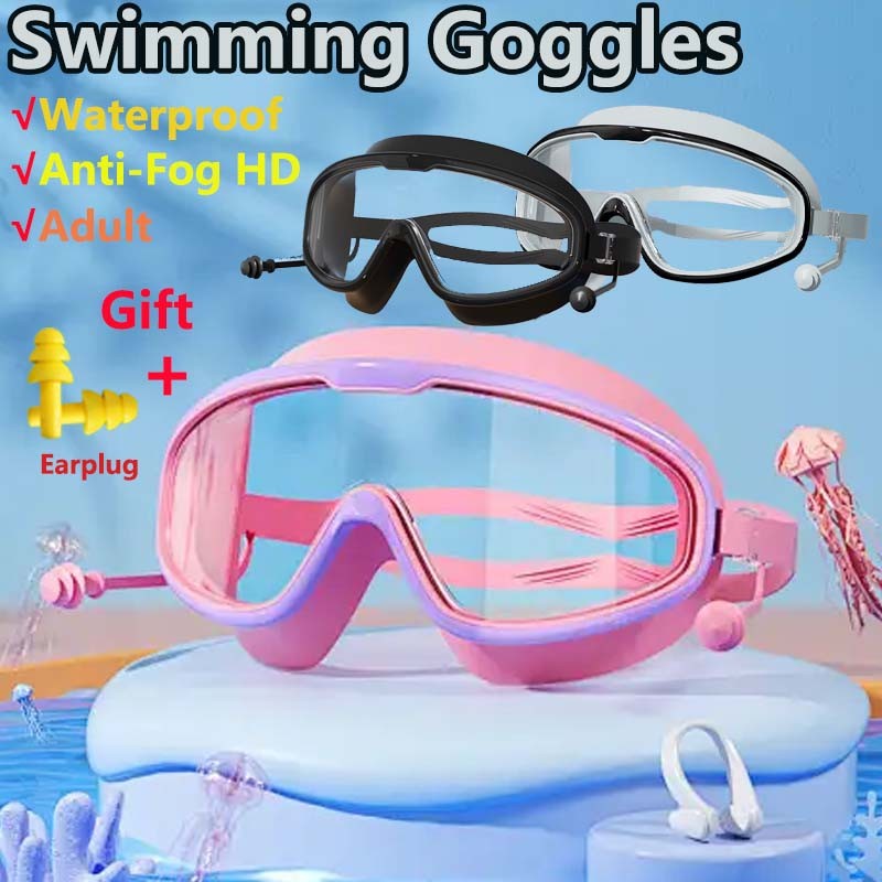 Swimming Goggles Adults Swim Goggles Waterproof Goggles Swim Equipment ...