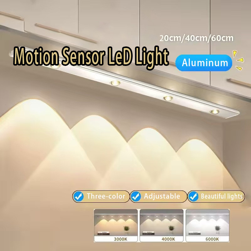 Advanced SG Intelligent Sensor LED Light Strip 3Color Rechargeable ...