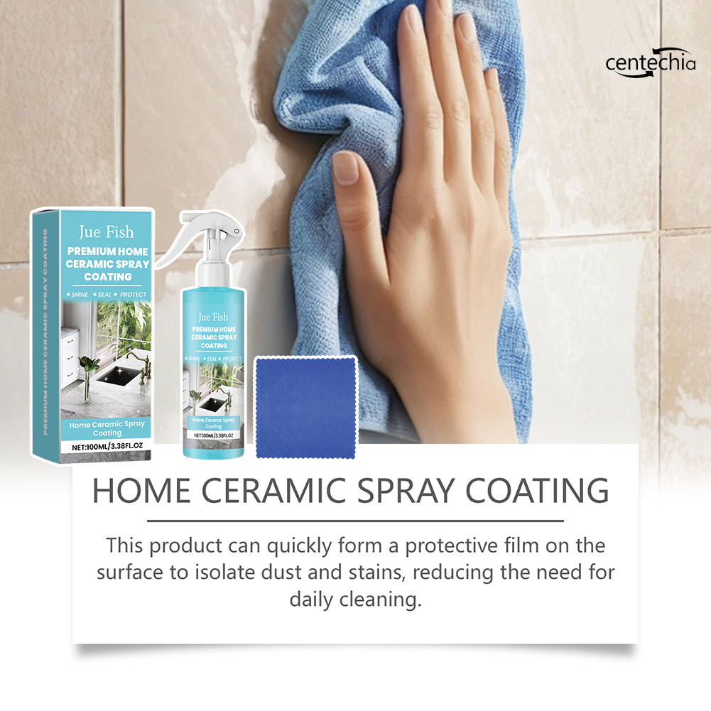 Ceramic Coating Spray Natural Gentle Stain Repellent For Protecting ...