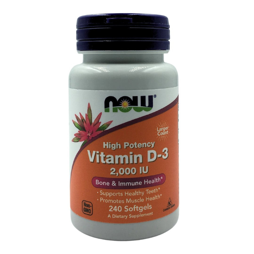 Now High Potency Vitamin D3 2000 IU (240 Softgels) | Shopee Philippines