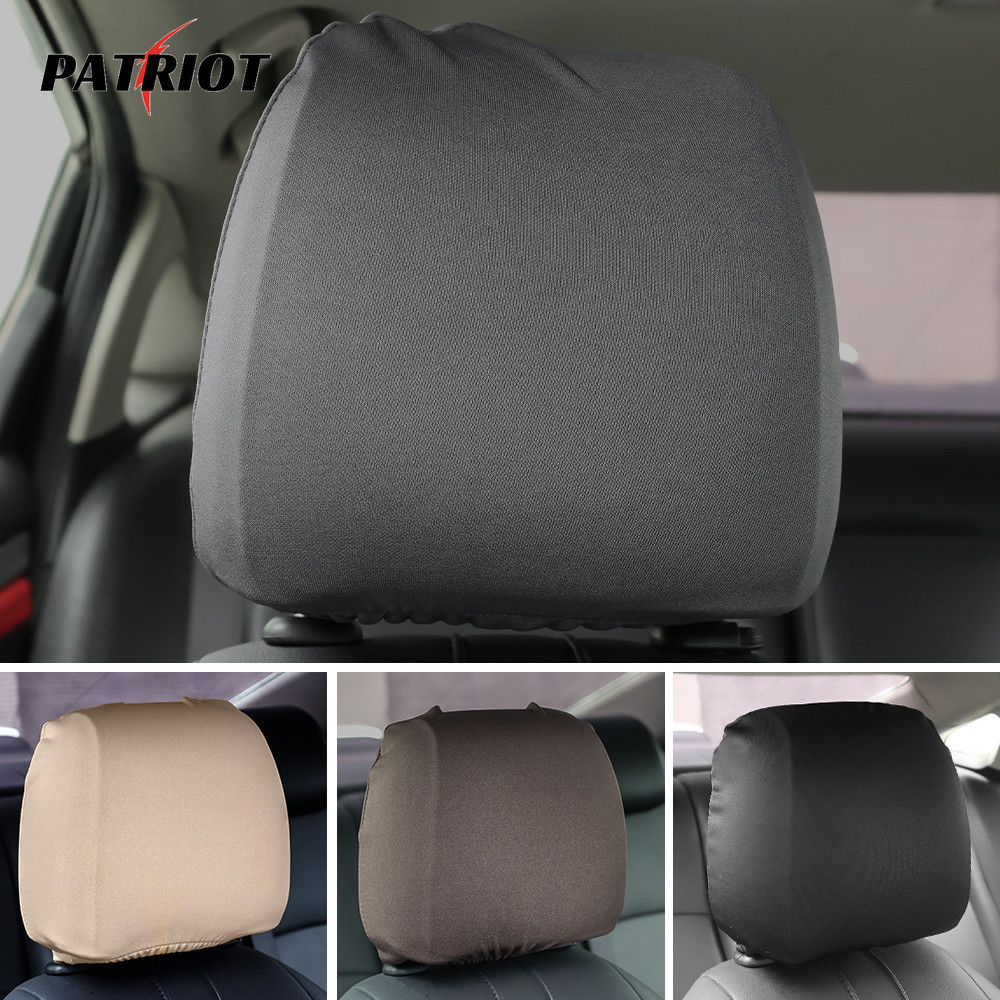 Car Seat Headrest Cover - Vehicle Head Rest Protector - Dirt-Proof ...