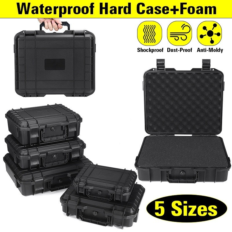 【High Quality】5 Sizes Protective Equipment Hard Flight Carry Case Box ...