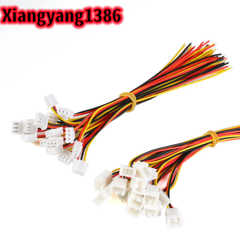 10PCS XH2.54 2/3/4/5/6 Pin Pitch 2.54mm Wire Cable Connector XH Plug Male & Female Battery ...