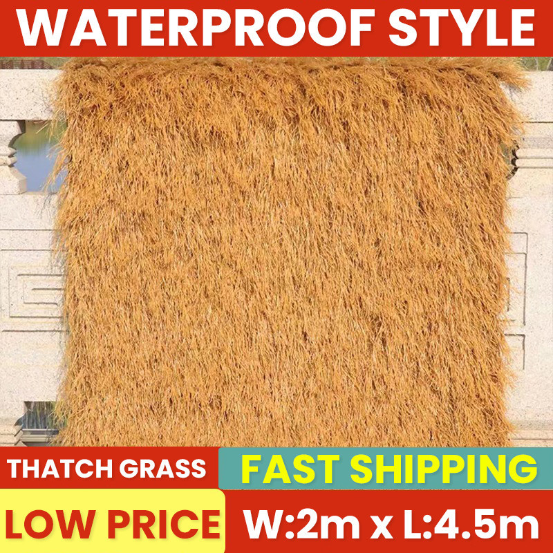 Artificial Grass Thatch Roof Runner Grass Tiki Hut Thatch Blinds Thatch ...