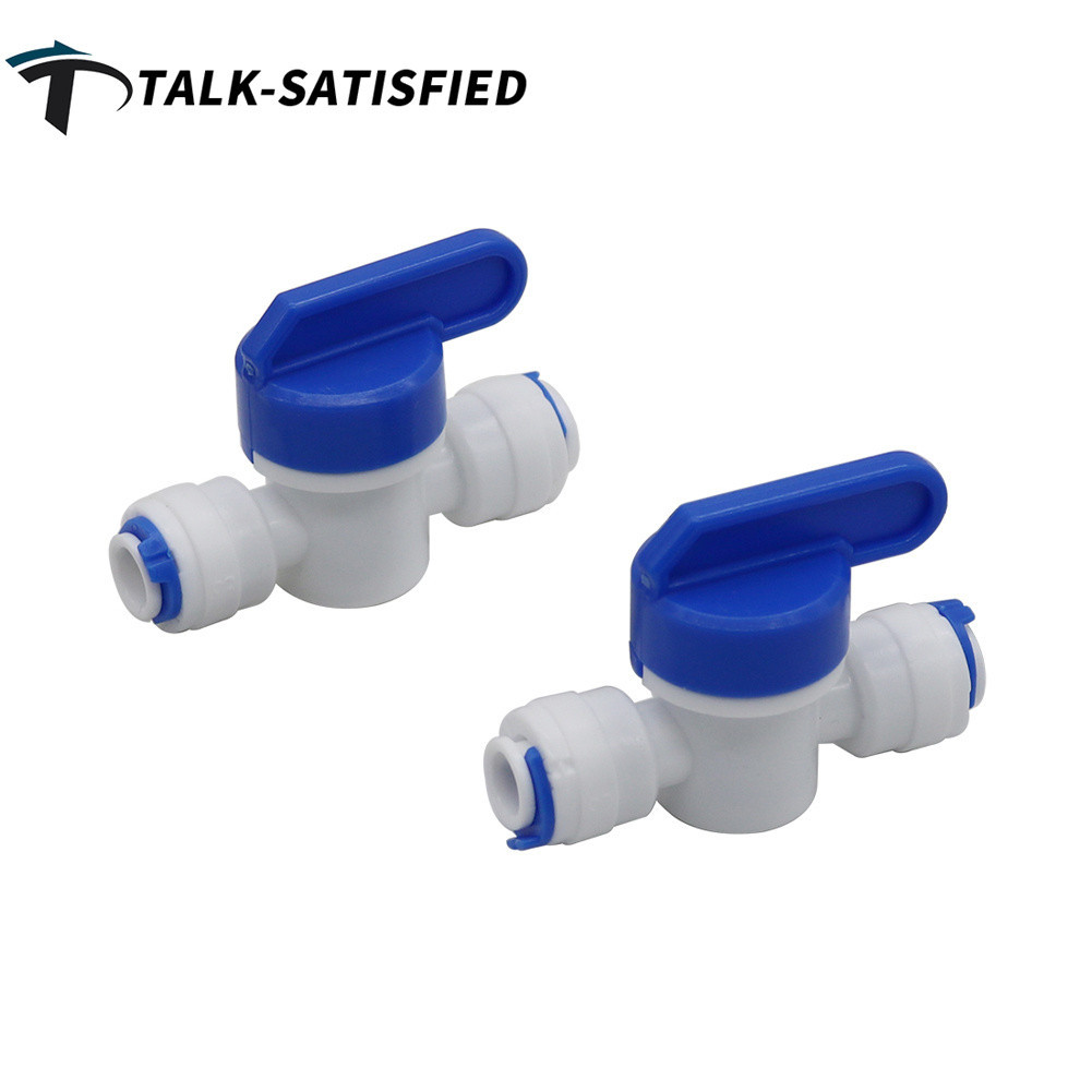 FF-3 Pc Slip lock Quick-connect Ball Valve Control 1/4" Irrigation Hose ...