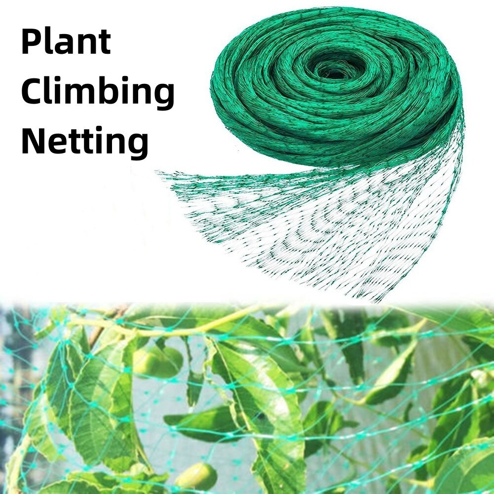 Vegetable Climbing Plant Support Nets Nylon Net Plant Trellis Climbing ...