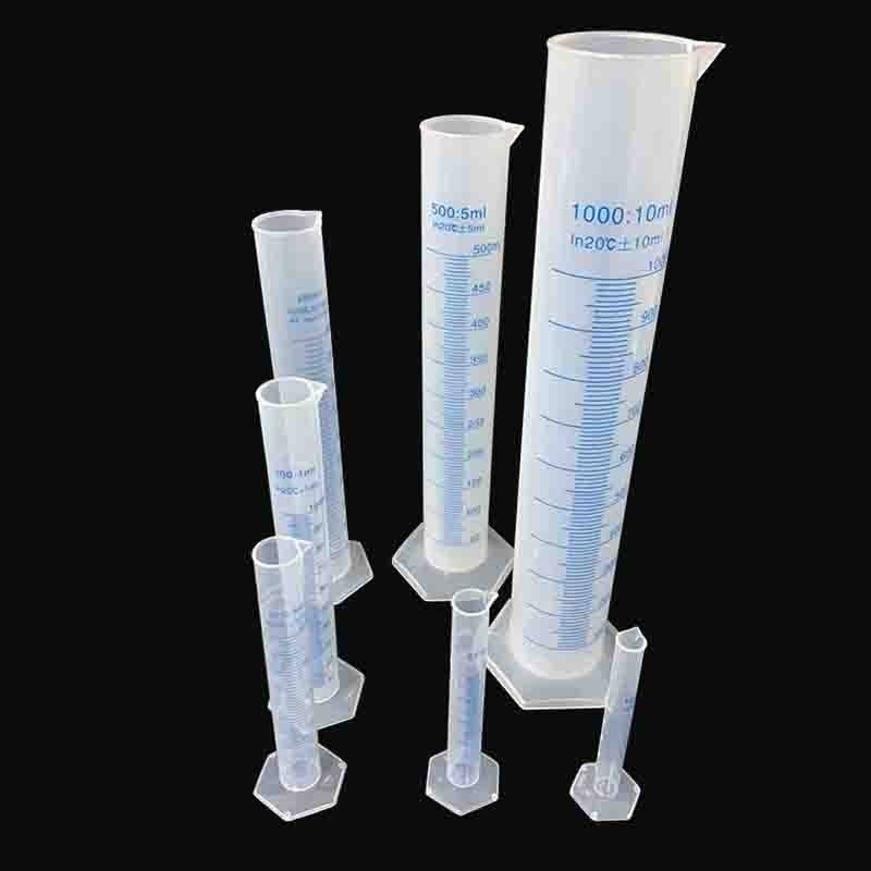 Plastic Measuring Cylinder with Scale 25/50/100/250/500/1,000/2,000ml ...