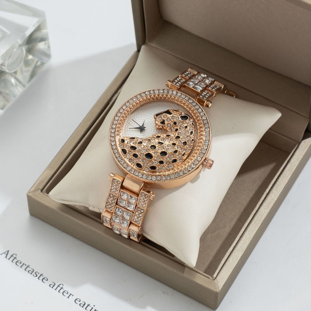 Steel Band Diamond Fashion Ladies Quartz Watch Rhinestone Surface ...