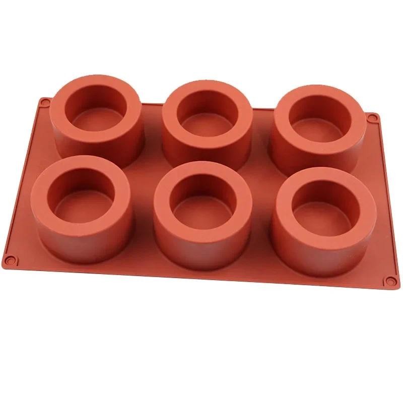 Round Cake Mold Cake Decorating Moulds Silicone Mold Baking Tools for ...