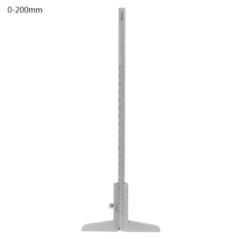 FF-【Available ！！！】0-150mm 200mm 300mm Depth Vernier Caliper 0.02mm ...