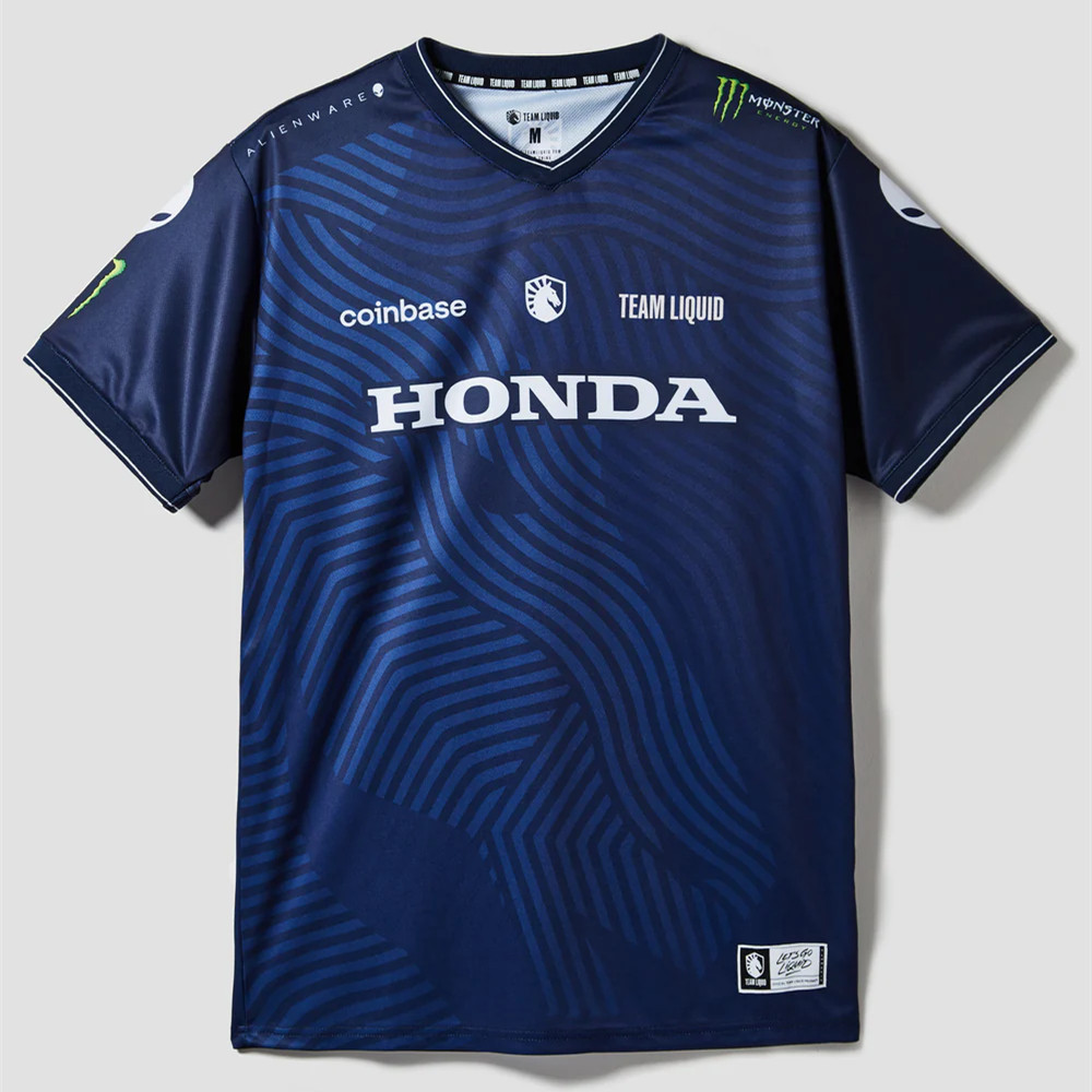 2024 TEAM LIQUID HONDA OFFICIAL Uniform JERSEY,TEAM LIQUID Esports Line ...