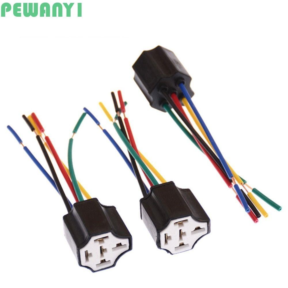 PEWANY1 Car Relay Holder, High Relay With Pins Ceramic 5 Pins Auto ...