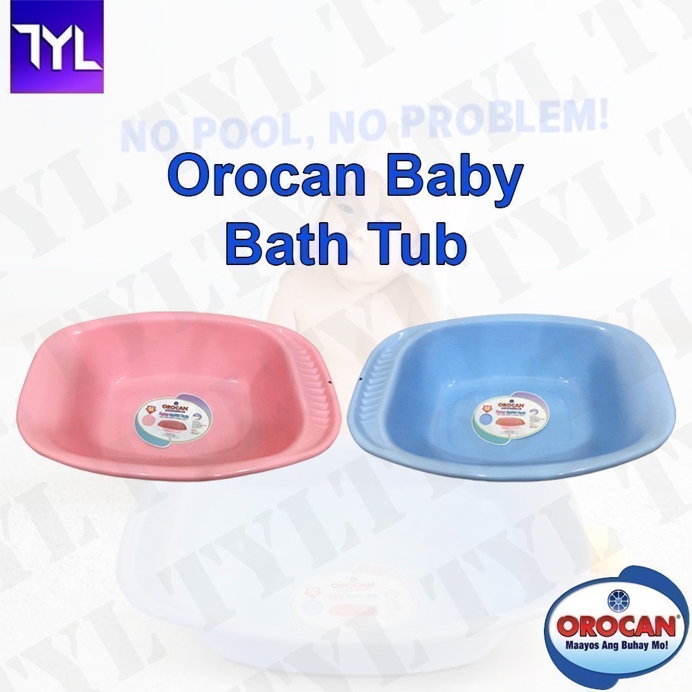 Orocan Baby Bath Tub Mini Pool Shower Cleaning | Shopee Philippines