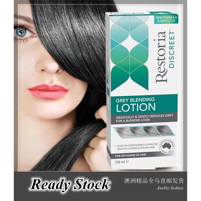 Restoria Discreet Grey Hair Blending Lotion 236ml | Shopee Philippines
