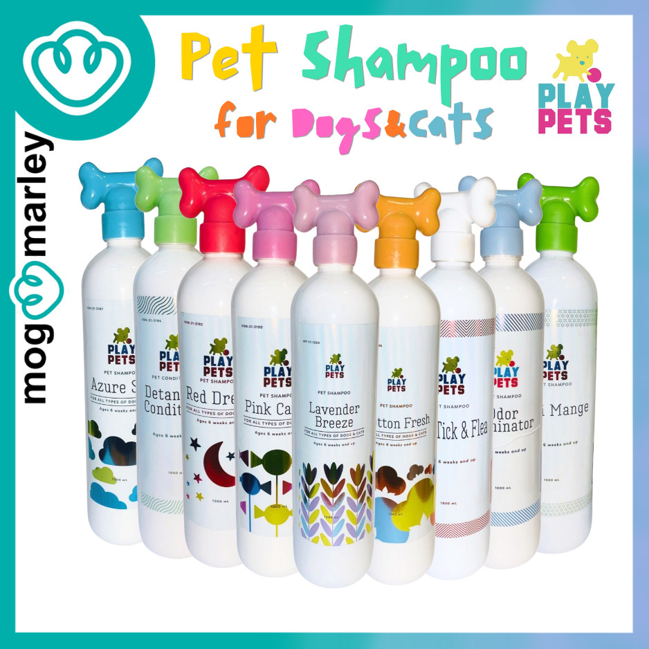 Playpets Shampoo 1000ml Scented/Medicated Shampoo for Dogs and Cats ...