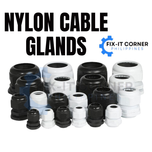 PG Series Nylon Cable Gland White/Black PG-7 PG-11 PG-13.5 PG-16 PG-19 ...