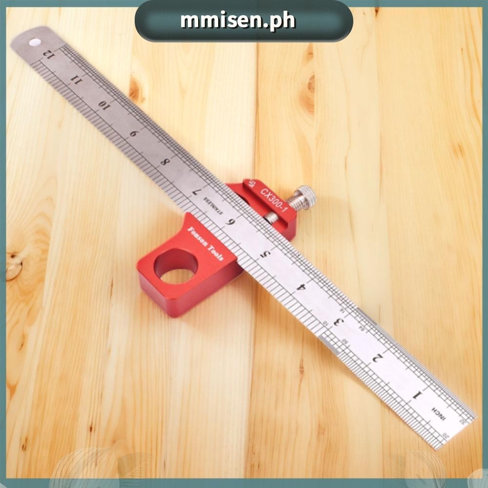 [mmisen.ph] Steel Ruler Positioning Block 45/60/90 Degree Angle Scriber ...