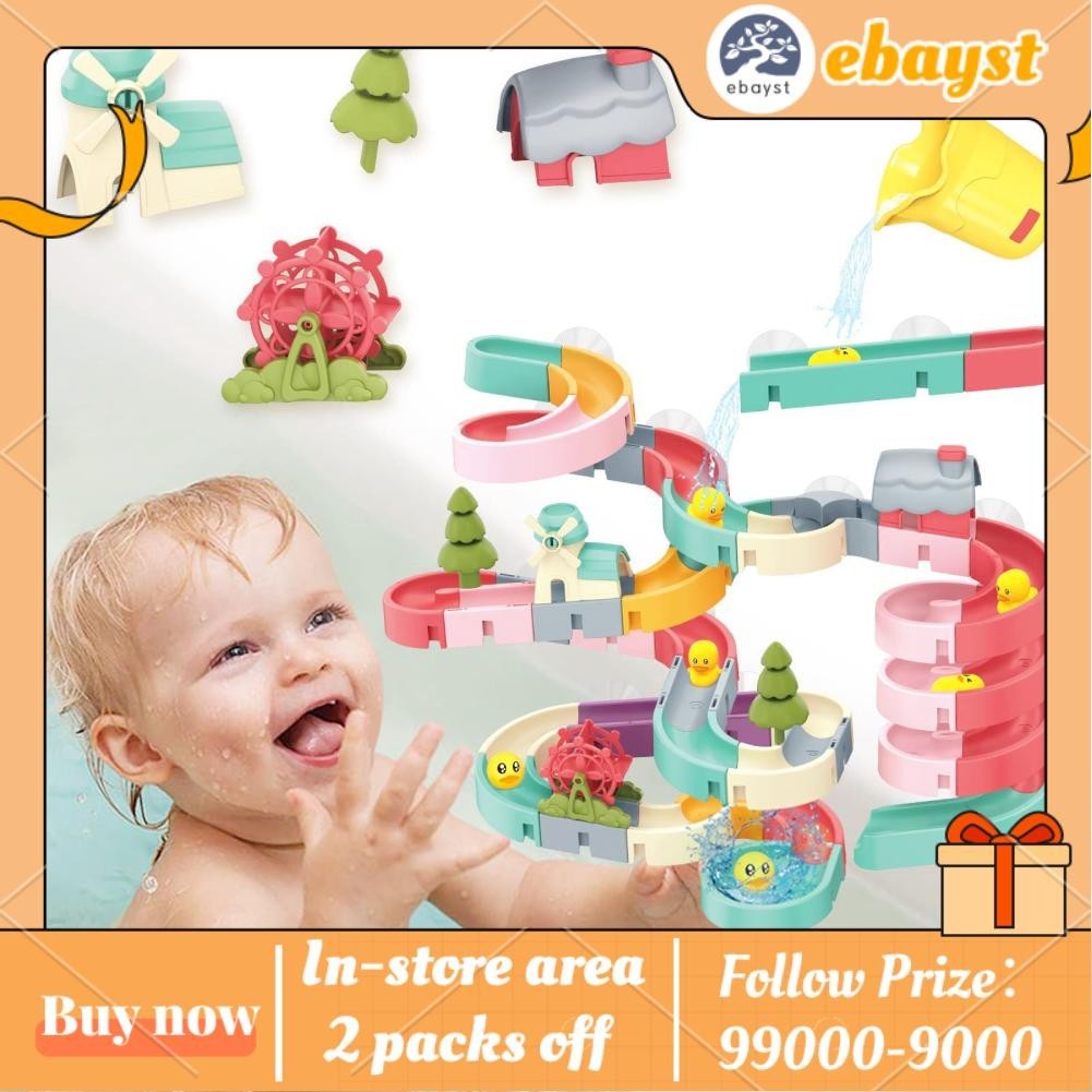 Ebayst Baby Duck Slide Bath Toy Improving Focus DIY Rich Colors Strong ...