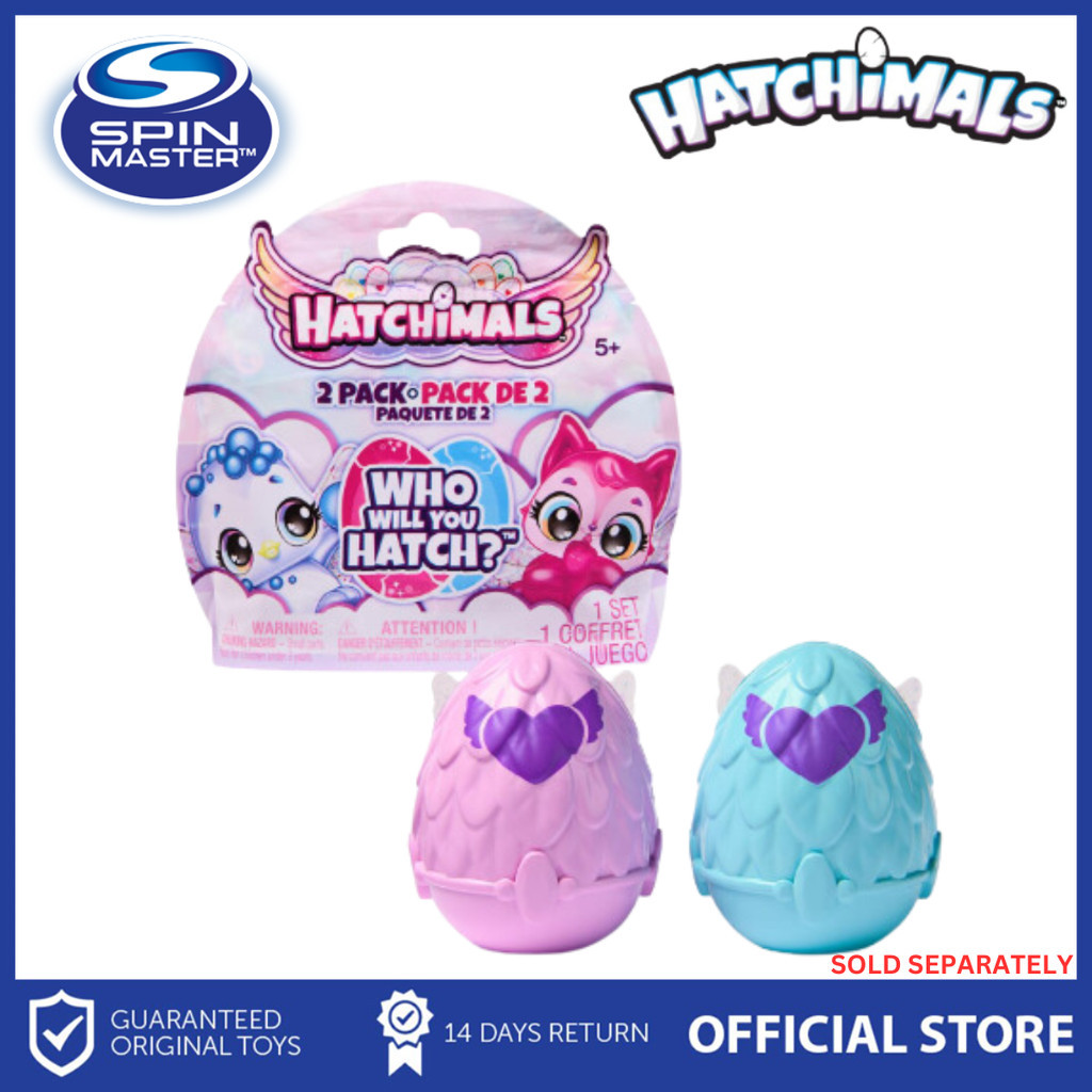 Hatchimals Classic Hatch Value 2 Pack Egg Playset, Kids Toys for Girls ...