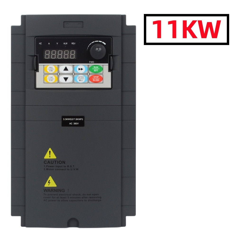 VFD 11KW High-performance vector type frequency converter AC220v three ...