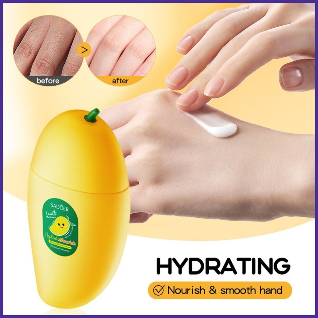 Hand Cream Mango Pleasant Fragrance Hand Care Cream 50g Moisturizing ...