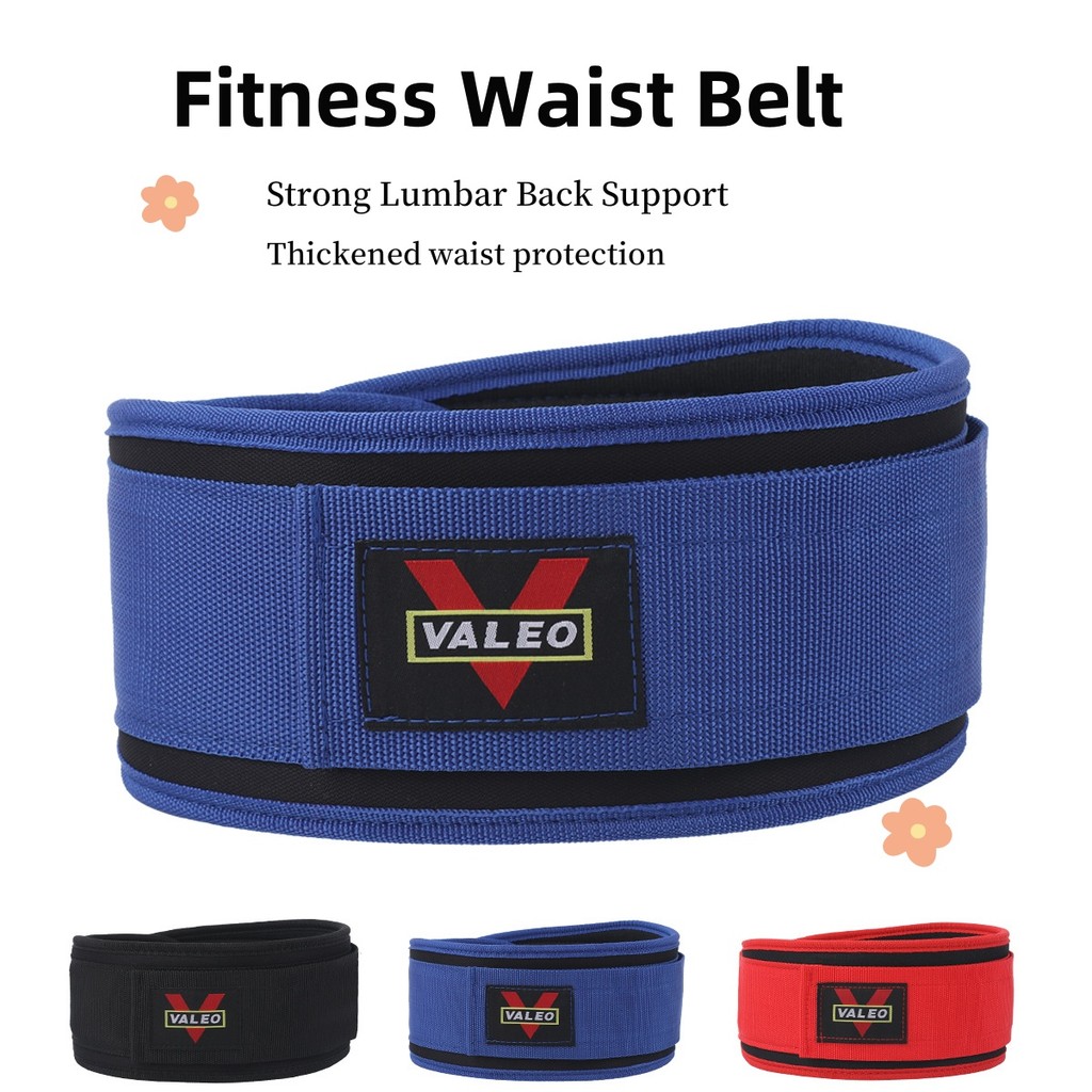Adjustable Gym Weightlifting Belt Nylon EVA Crossfit Sports Squat ...