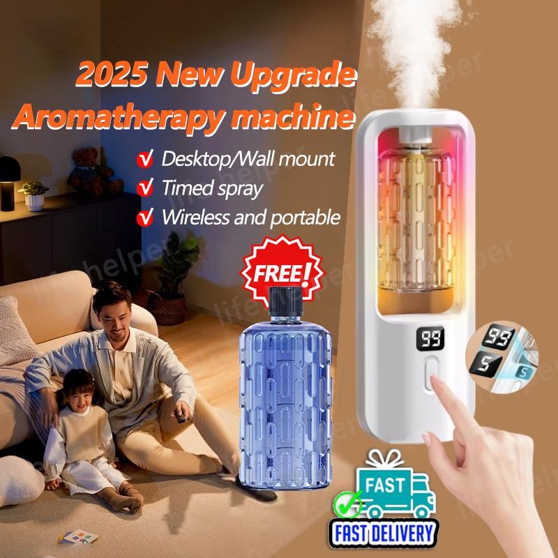 Wall Mounted Tabletop Fragrance Machine Automatic Aroma Diffuser ...