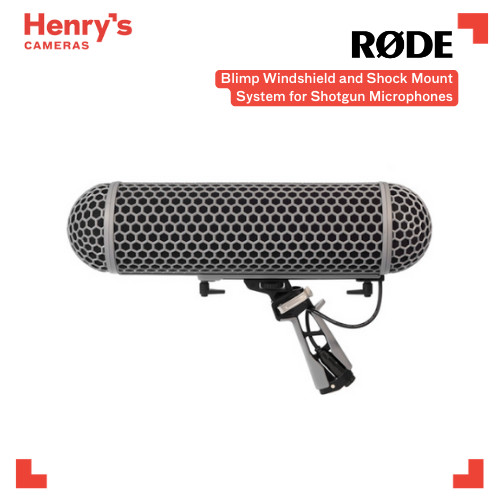 RODE Blimp Windshield and Shock Mount System for Shotgun Microphone ...