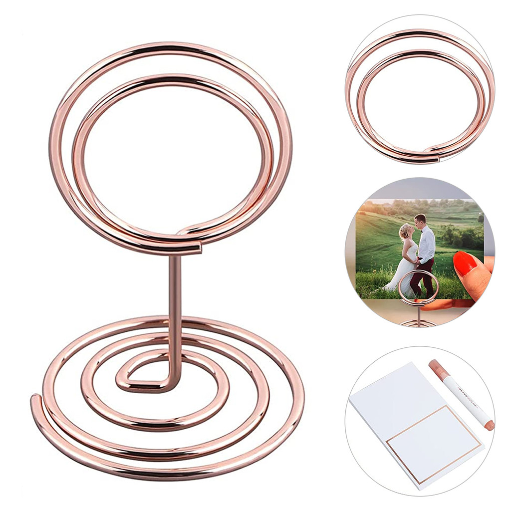 ST 10pcs Mini Place Card Holders, Cute Table Number Holders, Classy ...