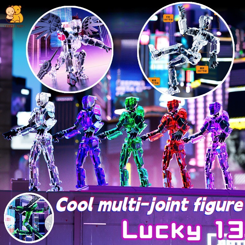 NEW 5th Generation Lucky 13 Action Figure 3D Printed Mobile Doll Set ...