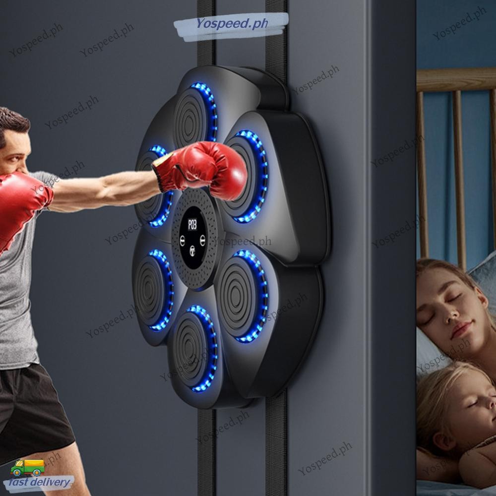 Music Boxing Machine Adjustable Smart Boxing Puncher for Home Gym ...