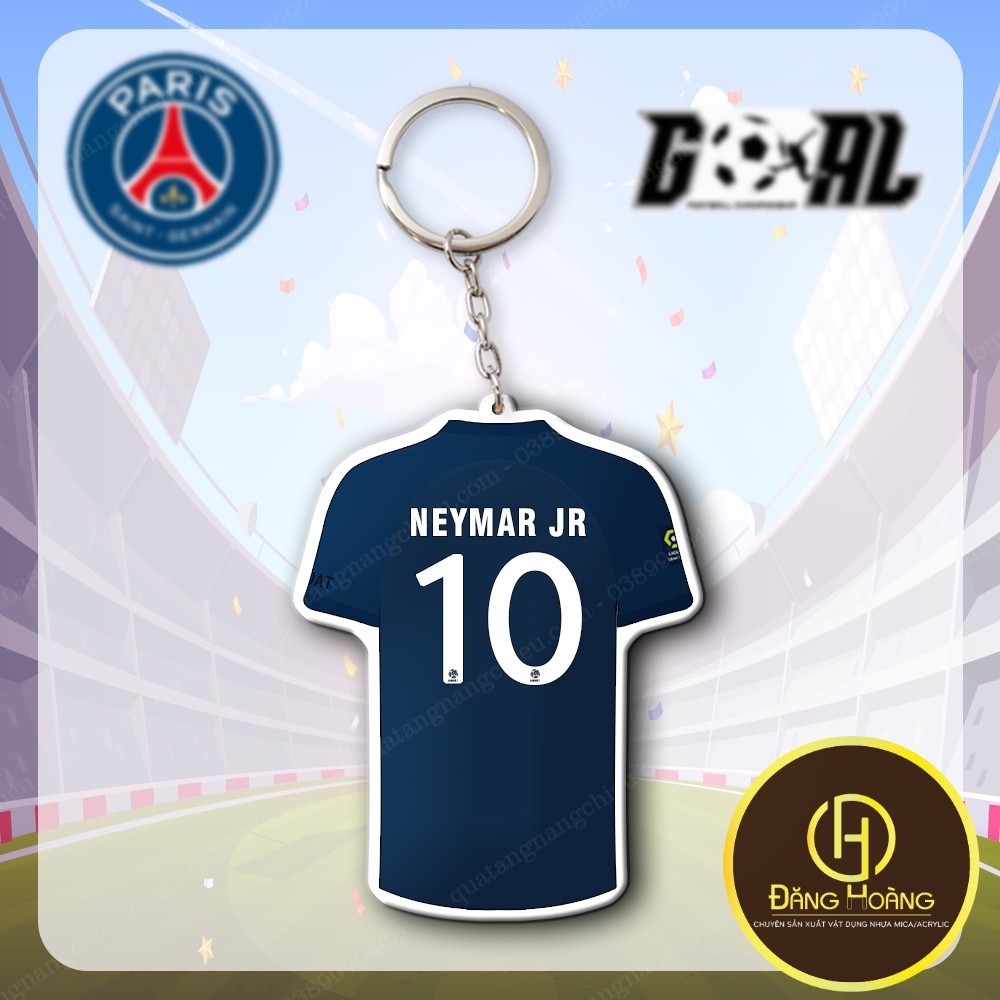 Thick Keychain with Sharp Print on 2 Sides, Printed with Paris Saint ...