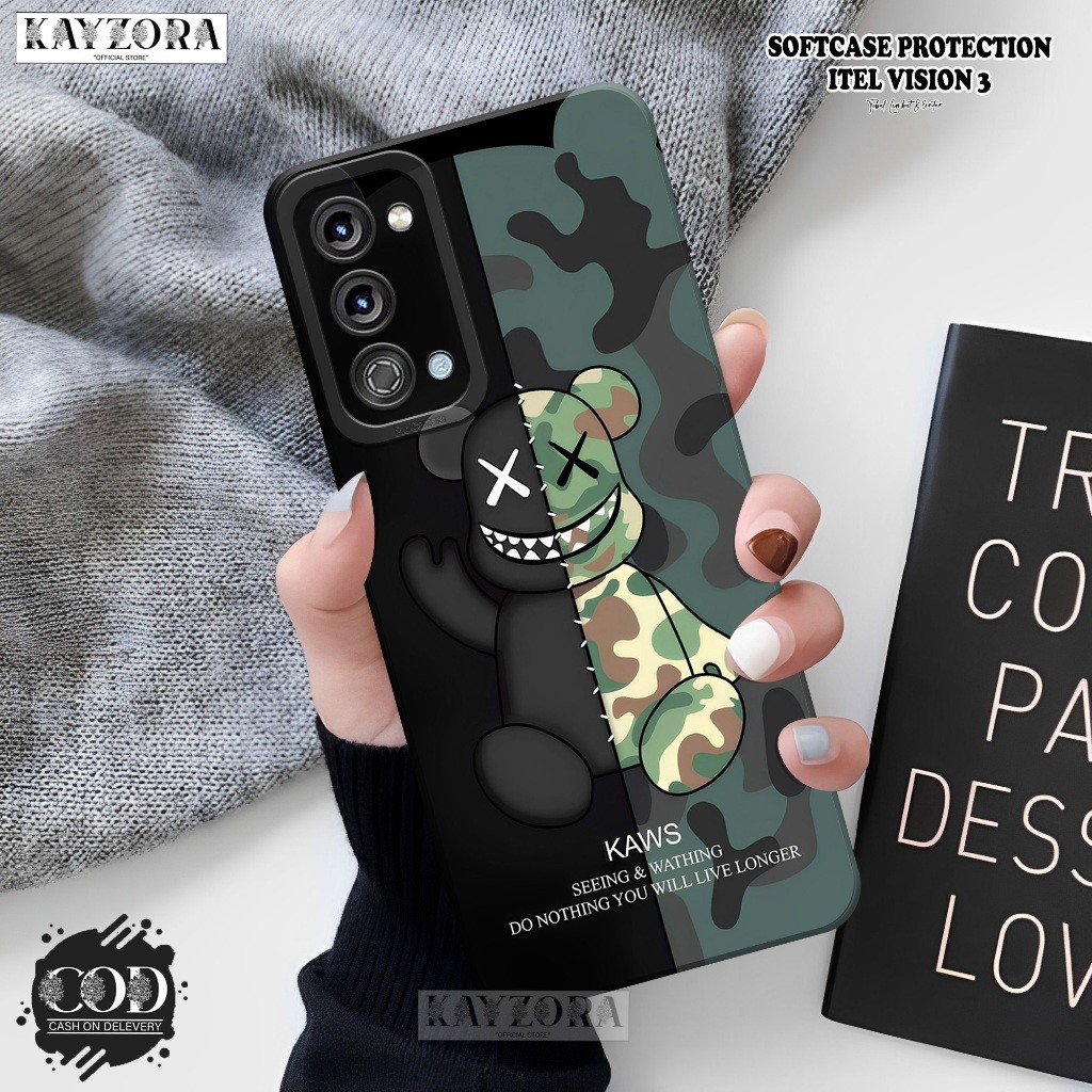 HP Latest ITEL VISION 3 Case - KAZORA - Fashion Cartoon Case - ITEL ...