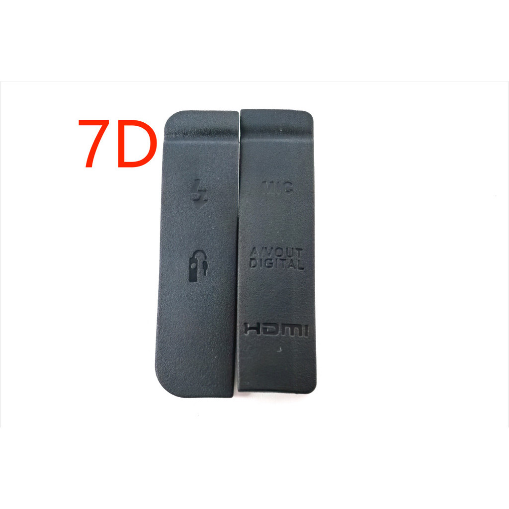 * New rubber For canon 5D 6D 7D 40D 50D 60D 70D 80D 5D2 5D3 5D4 6D2 7D2 HDMI/ MIC/ AV OUT USB ...