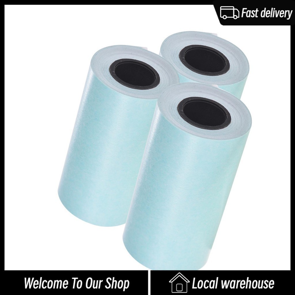 Printable Sticker Paper Roll Direct Thermal Paper with Self-adhesive 57 ...