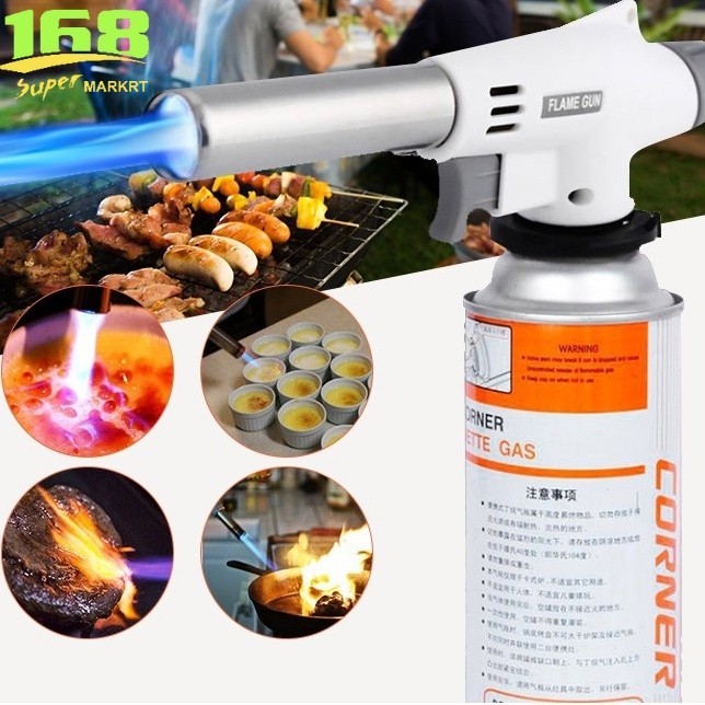 COD Gas blow flame gun butane auto ignition jet burner welding torch | Shopee Philippines