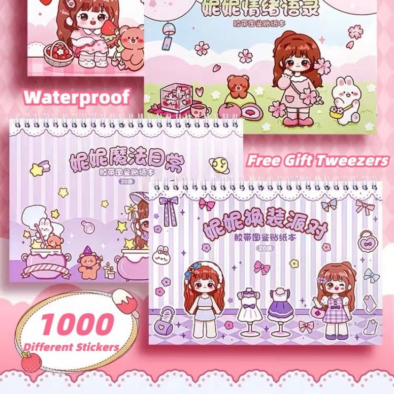 1000Pcs Cute Stickers Kawaii Stickers Notebook Stickers DIY Stickers ...