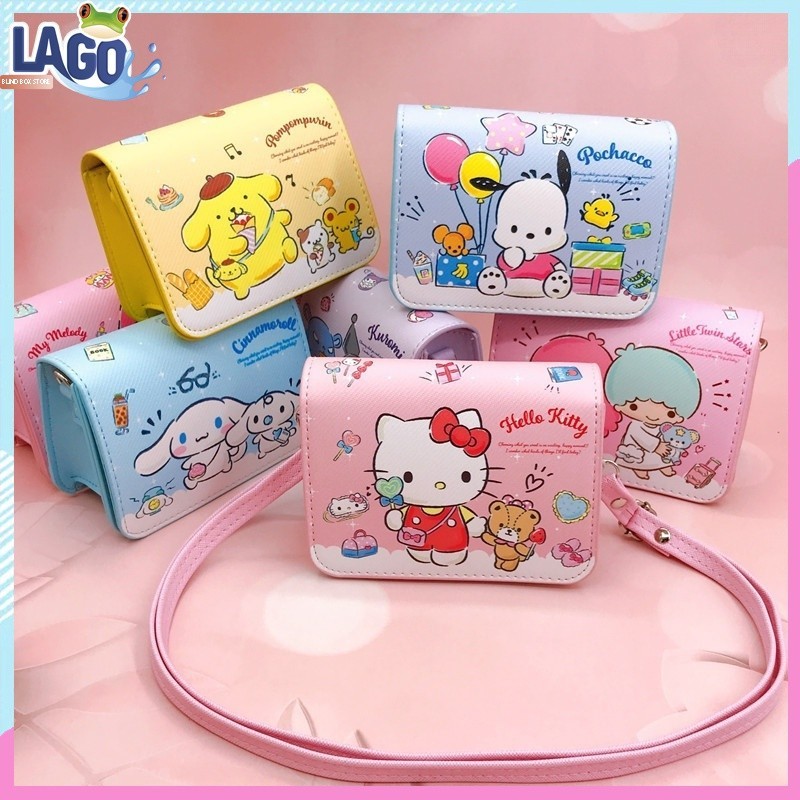 Sanrio Hello Kitty Bags Kawaii Kids Crossbody Bag Melody Cinnamoroll ...