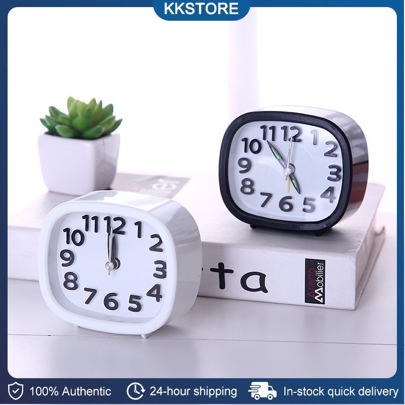 Mini Student Alarm Clock Rectangle Alarm Clock Desktop Clocks for Home ...
