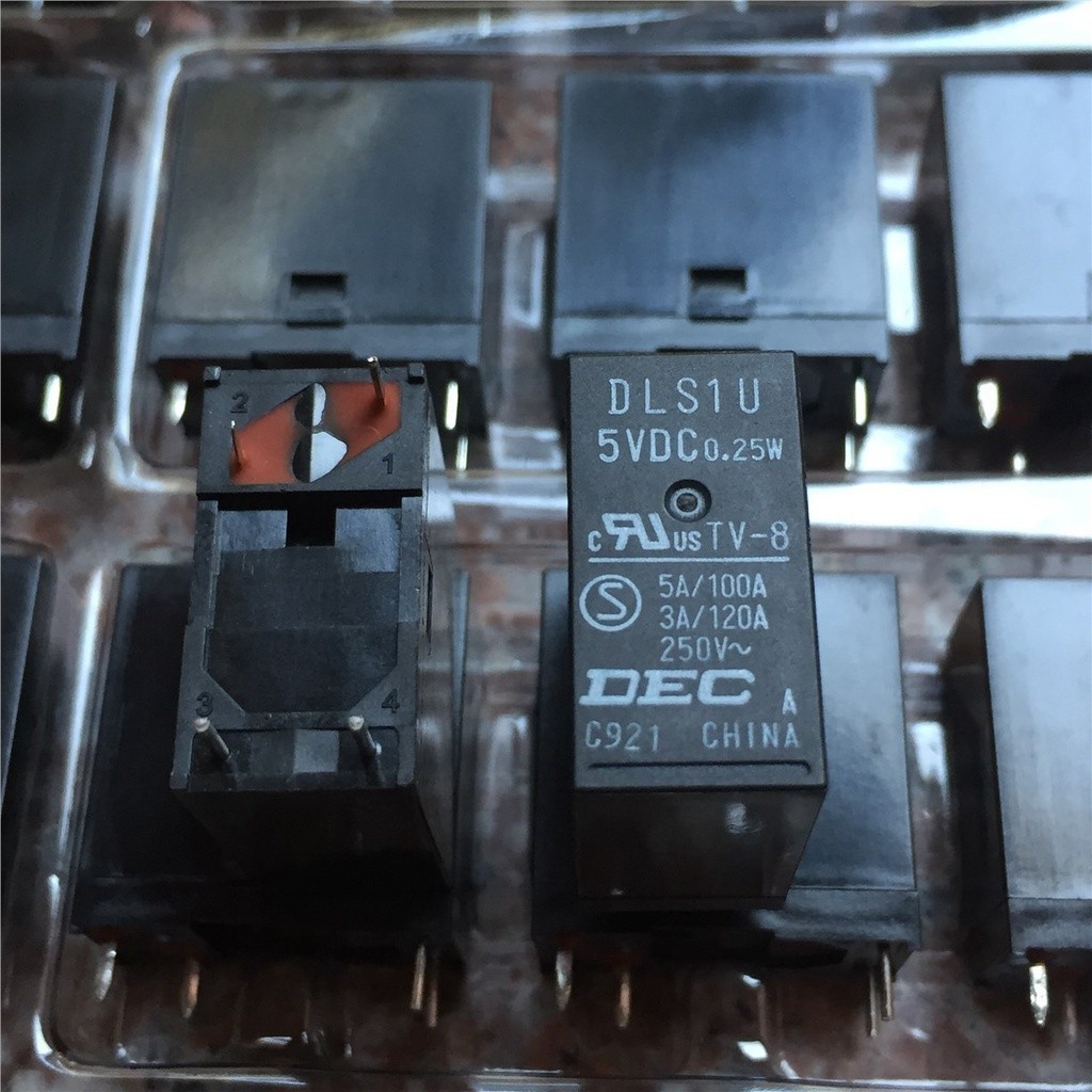New original DEC power relay DLS1U-5VDC 5A 0.25W spot inventory please ...