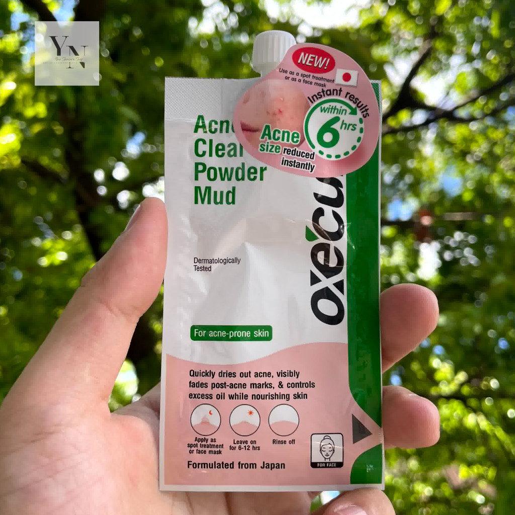 OXECURE Acne Clear Powder Mud 5G Collection | Shopee Philippines