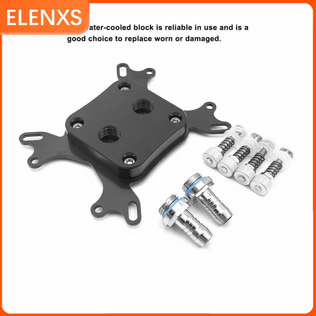 Water Cooling Block Universal Computer CPU Water Cooler Replacement ...