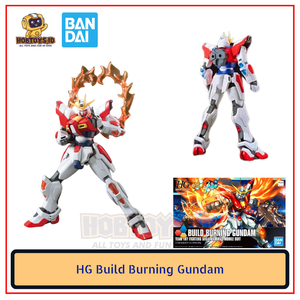HG Build Burning Gundam | Shopee Philippines