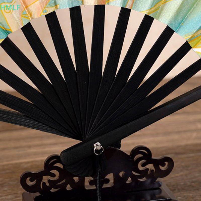 【HM】 Genshin Impact Kamisato Ayaka Cosplay Fan Cloth Folding Fan Summer ...