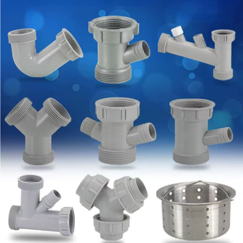 [XNY] Kitchen Vegetable Sink Sewer Overflow Pipe Single Double Sink Thickened Dish Sink Sink ...