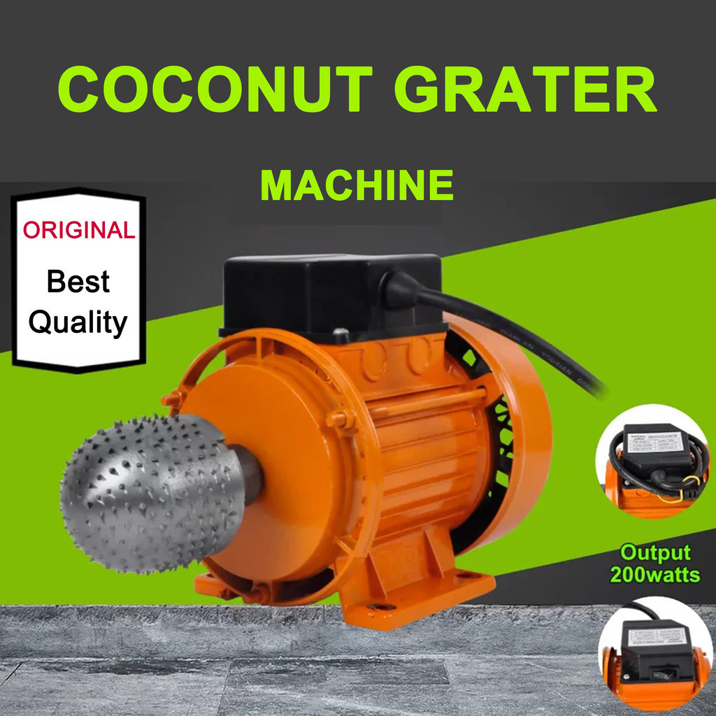 Electric Coconut Grater Machine Set Coconut Grinder Cutter Machine ...